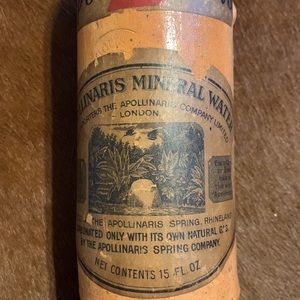 Other | Vintage Apollinaris Mineral Water Clay Bottle | Poshmark